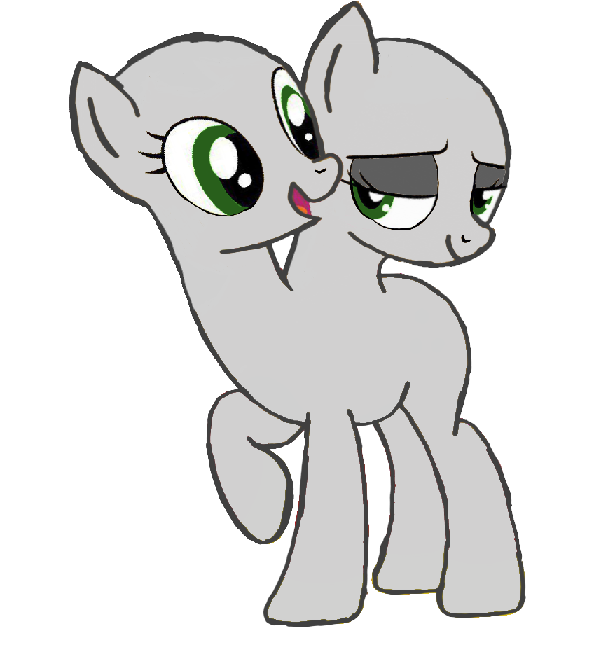 Mlp Base Earth Pony Filly
