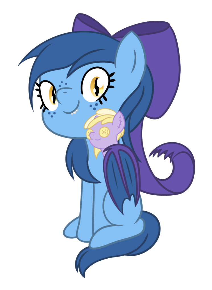 #2237305 - safe, anonymous artist, dinky hooves, oc, oc:midnight light ...