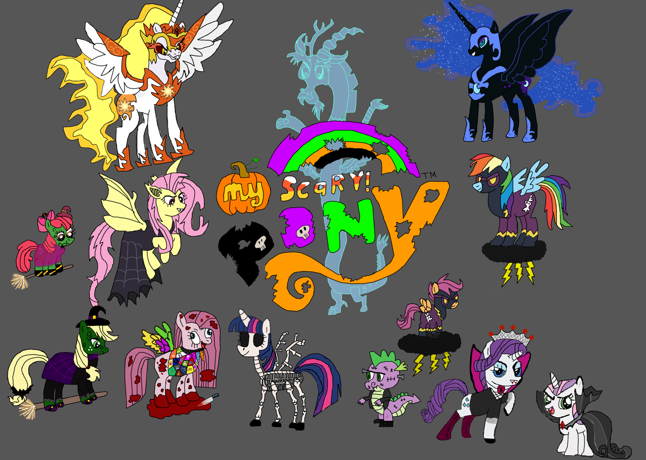 #2238863 - artist needed, safe, apple bloom, applejack, daybreaker ...