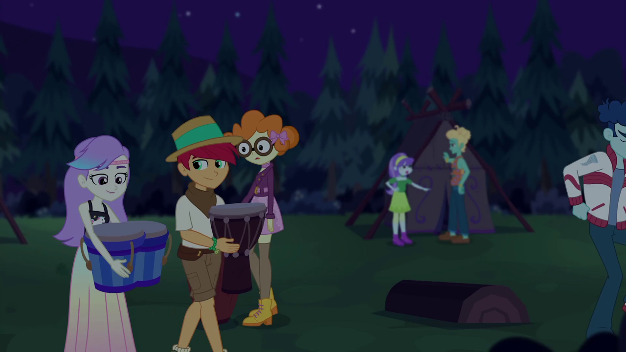 #2240107 - safe, screencap, aqua blossom, curly winds, hunter hedge ...