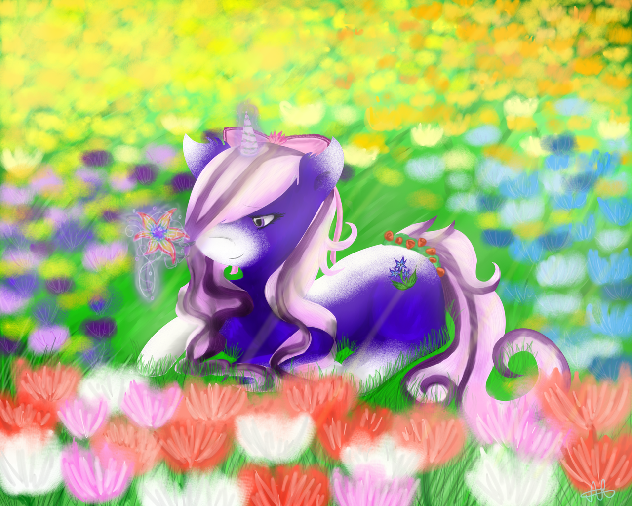 #2242676 - safe, artist:scarletsfeed, oc, oc only, oc:sweet bouquet ...