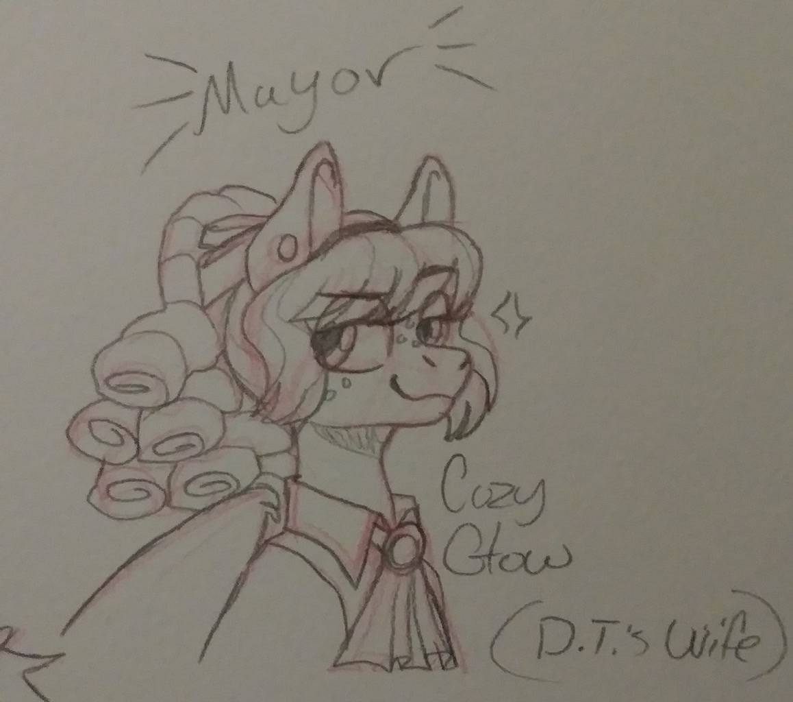 #2462979 - safe, artist:zephyrartzowo, cozy glow, pony, g4, older ...