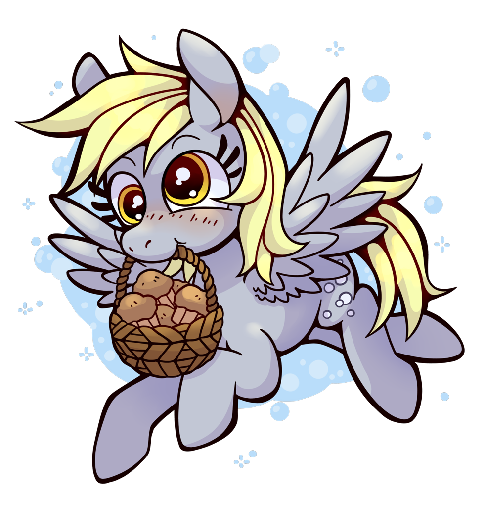 #2465330 - safe, artist:kaylees-art, derpy hooves, pegasus, pony, g4 ...