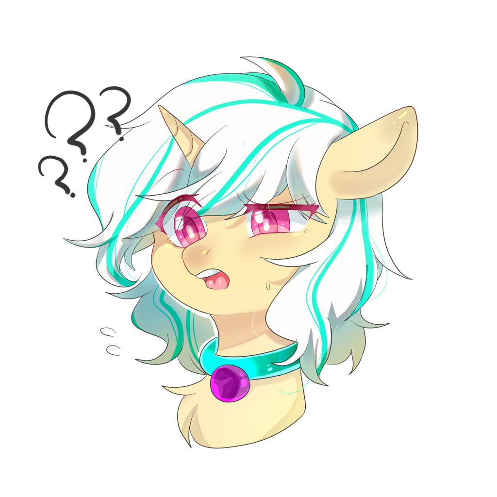 #2467870 - artist needed, source needed, safe, oc, oc only, oc:anna karenna, pony, unicorn, bust ...