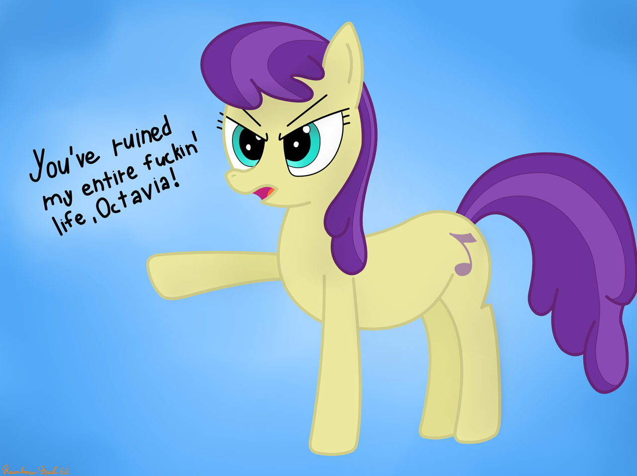 #2457743 - safe, artist:rainbowšpekgs, symphony, earth pony, pony ...