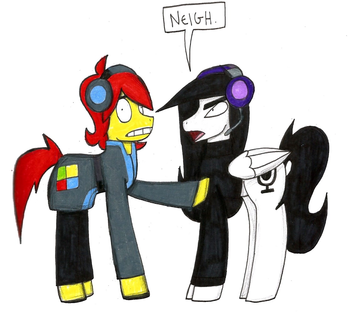 #2457820 - safe, artist:insomniaqueen, earth pony, pegasus, pony ...