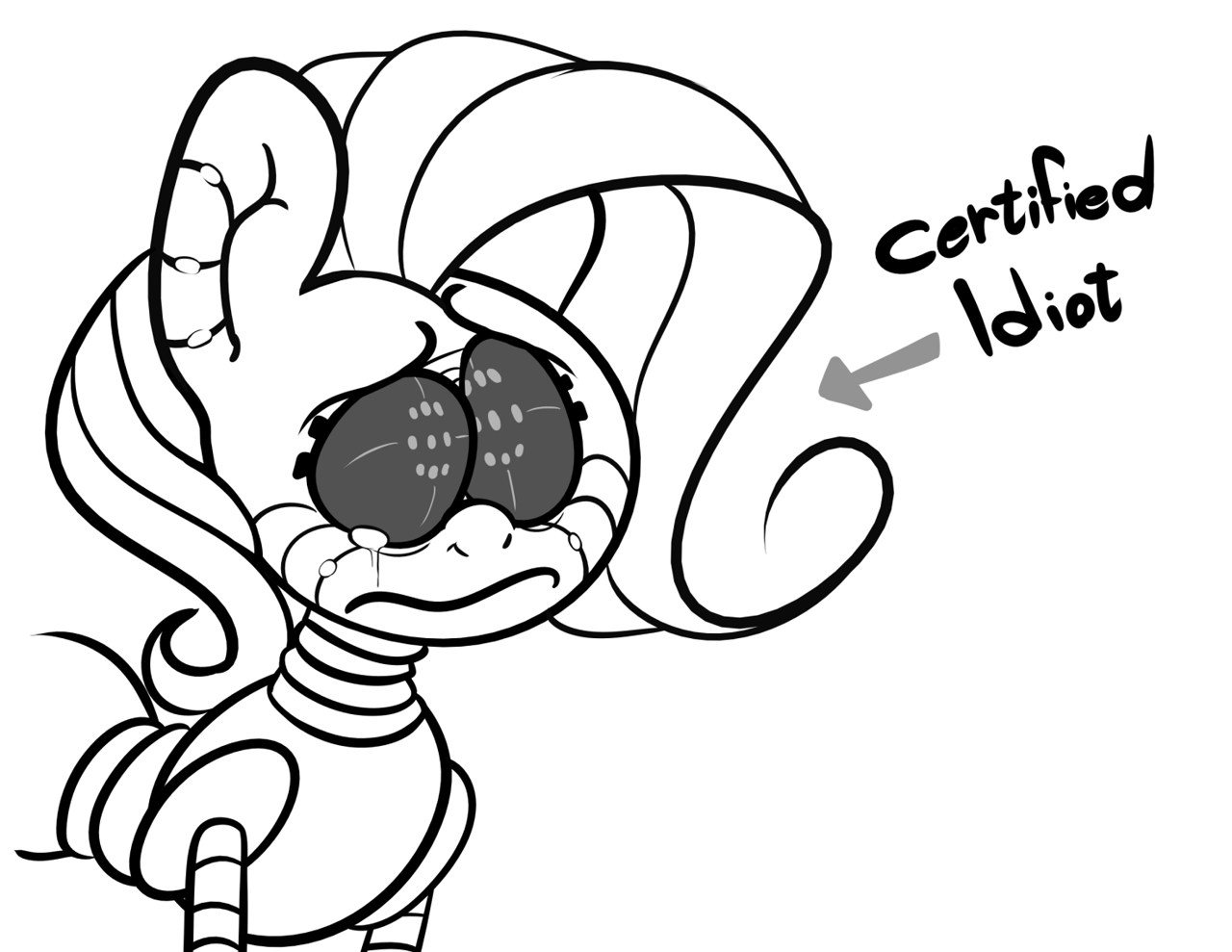 #2471888 - safe, artist:extradan, fluttershy, pony, robot, robot pony ...