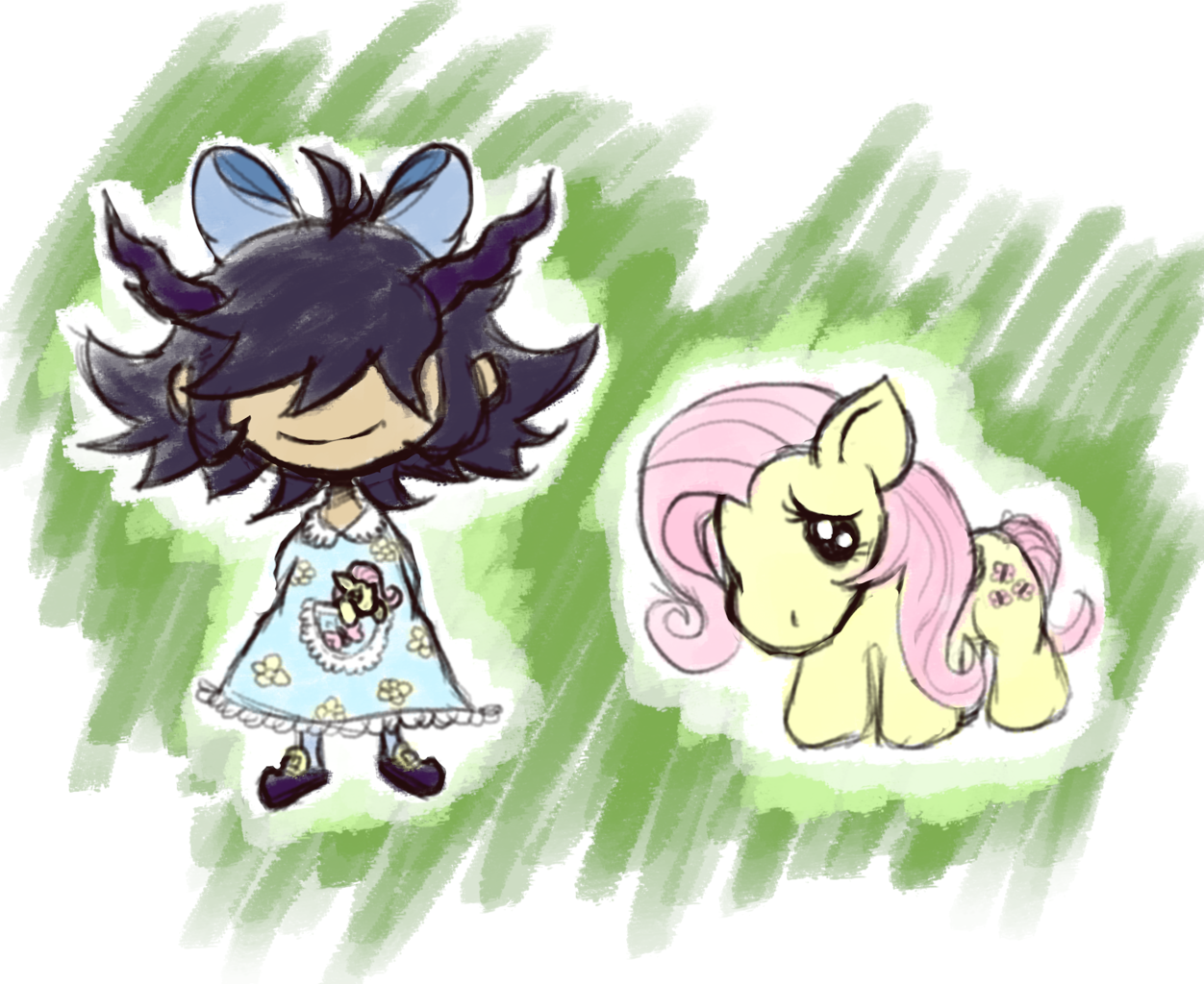 #2472215 - safe, artist:gorby, derpibooru exclusive, fluttershy, human ...