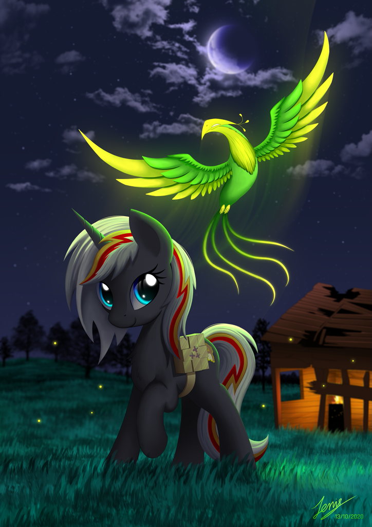 #2472773 - safe, artist:duskie-06, oc, oc only, oc:pyrelight, oc:velvet ...