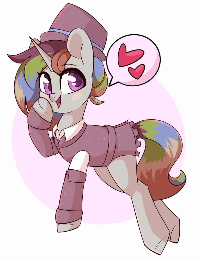 #2473594 - safe, artist:cloud-fly, oc, oc only, pony, unicorn, clothes ...