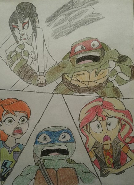 Girl Tmnt Mikey Drawings