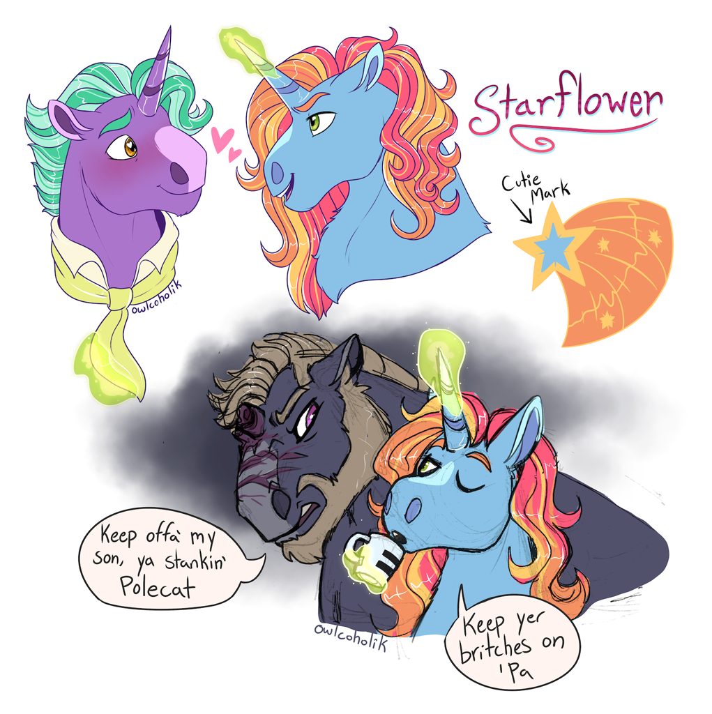 #2478562 - safe, artist:owlcoholik, firelight, oc, oc:golden canary, oc ...