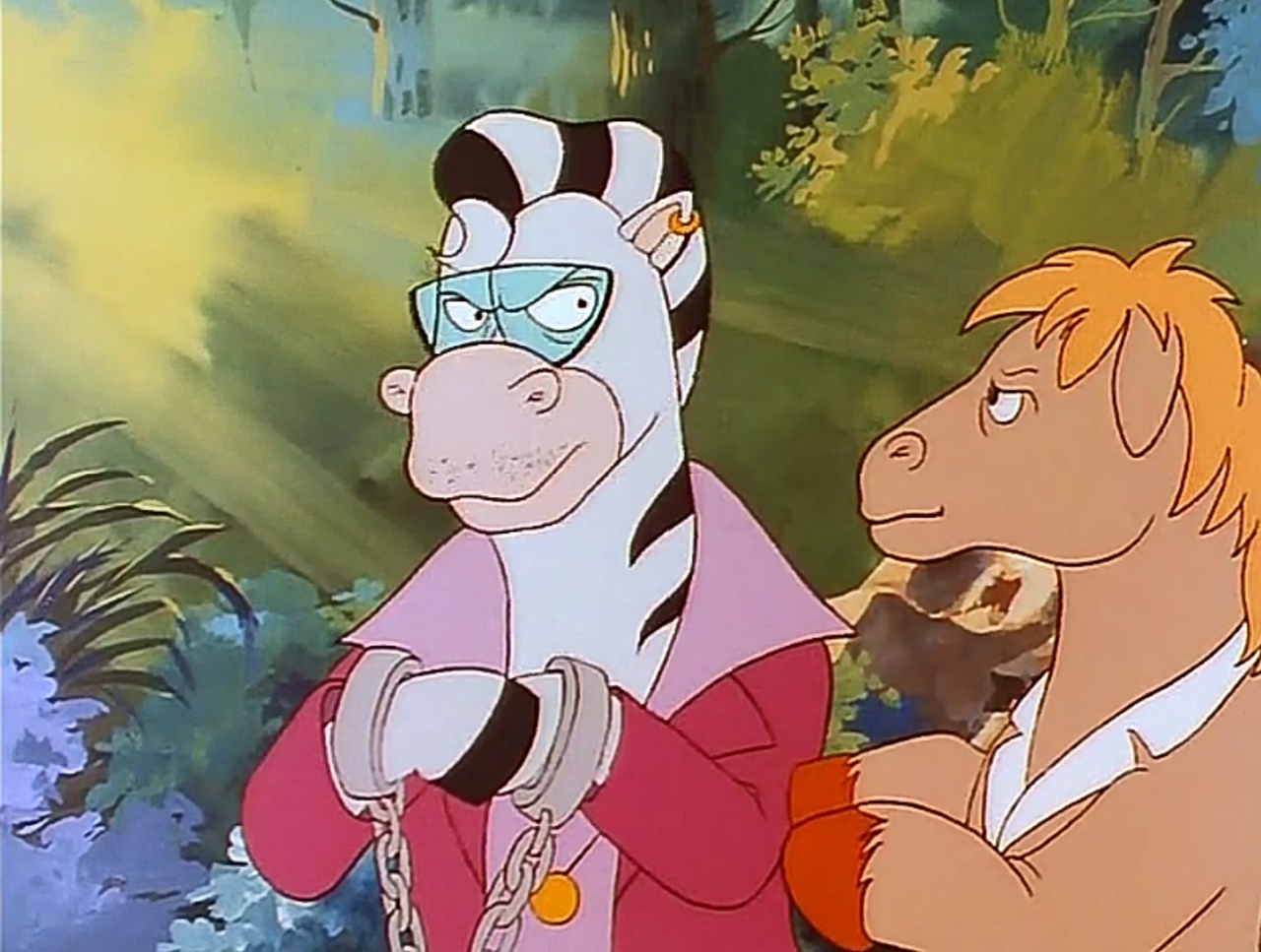 #2479508 - safe, screencap, zeb, horse, zebra, bright lights, g1, my ...