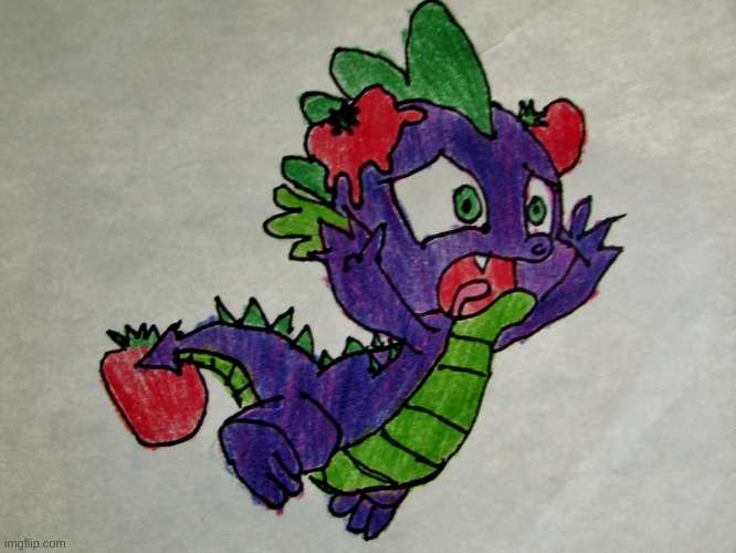 #2479987 - safe, alternate version, artist:spikeabuser, spike, dragon ...