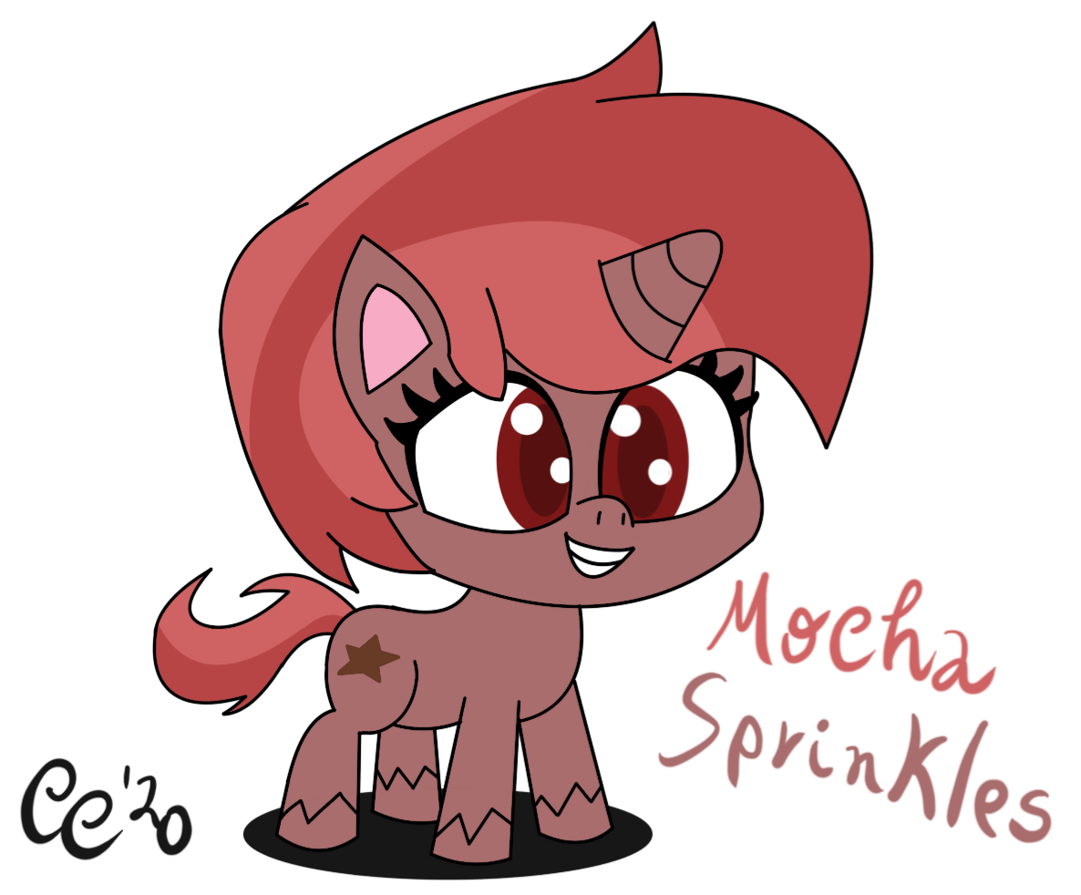 #2485680 - safe, artist:carloscreations, oc, oc:mocha sprinkles, pony ...