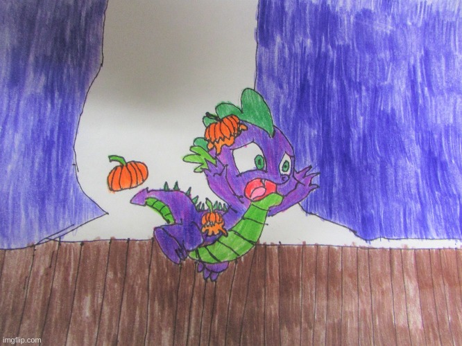 #2490770 - safe, alternate version, artist:spikeabuser, spike, dragon ...