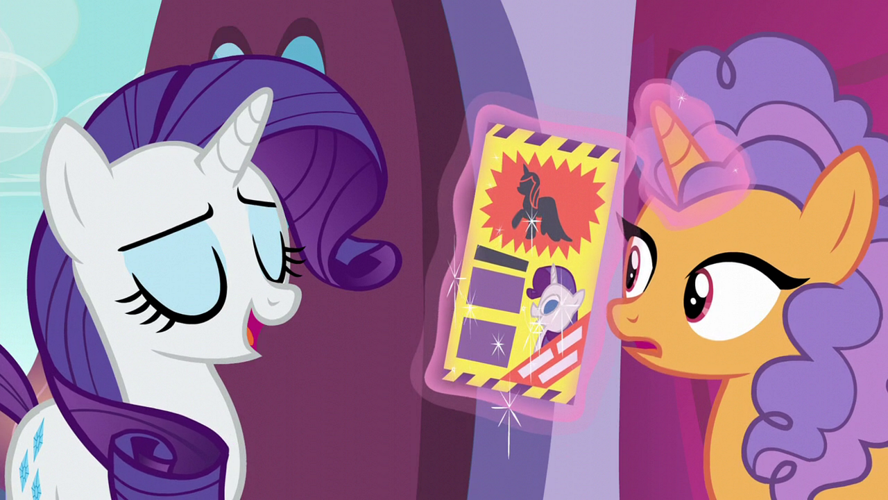 #2491675 - safe, screencap, pretzel twist, rarity, pony, unicorn ...