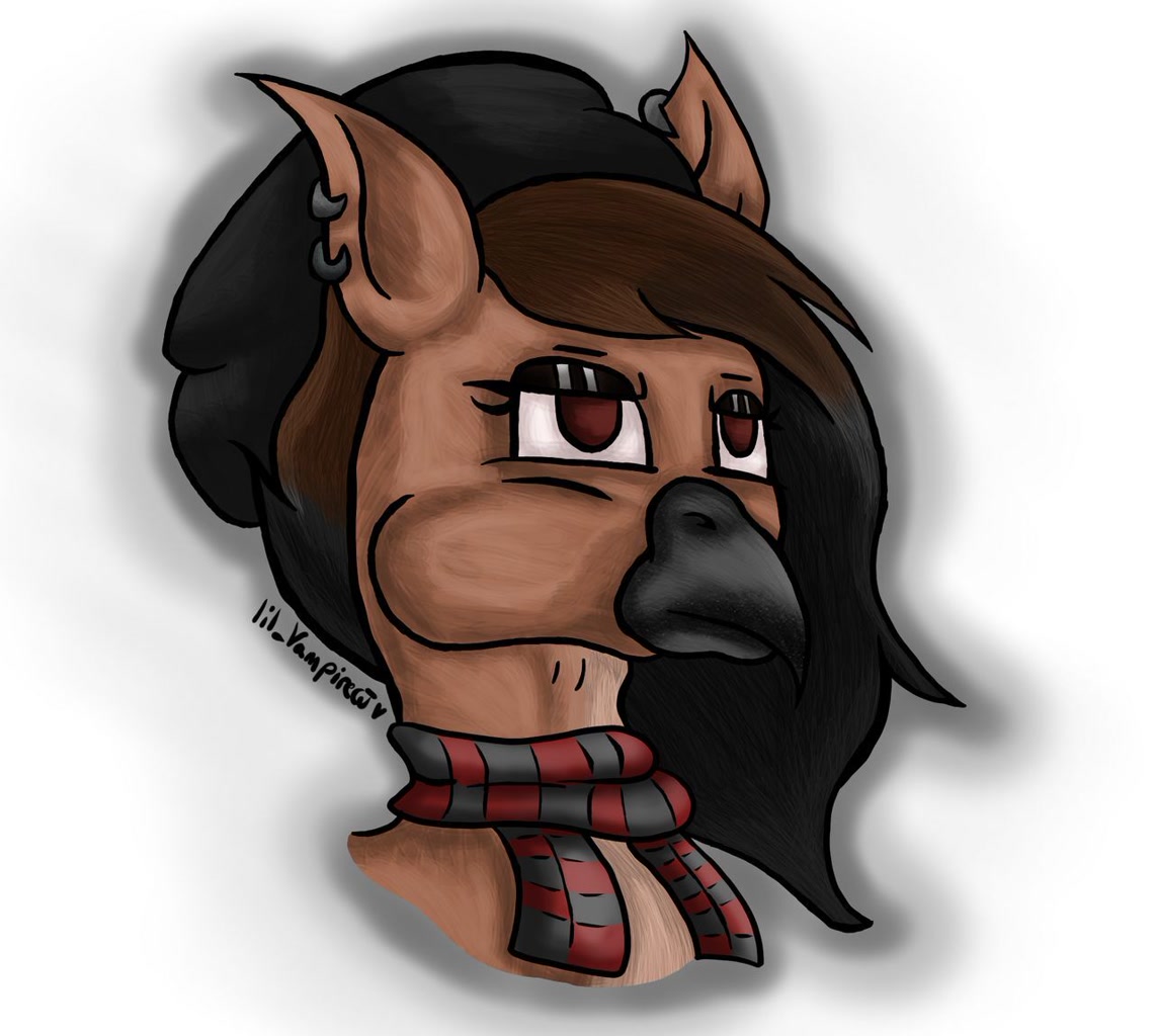 #2496091 - safe, artist:lil_vampirecj, oc, oc only, oc:moe the gryphon ...