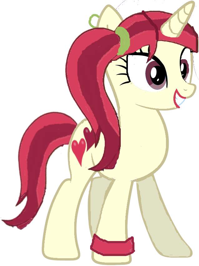 #2498259 - safe, artist:twilightsparkle0428, rose heart, pony, unicorn ...