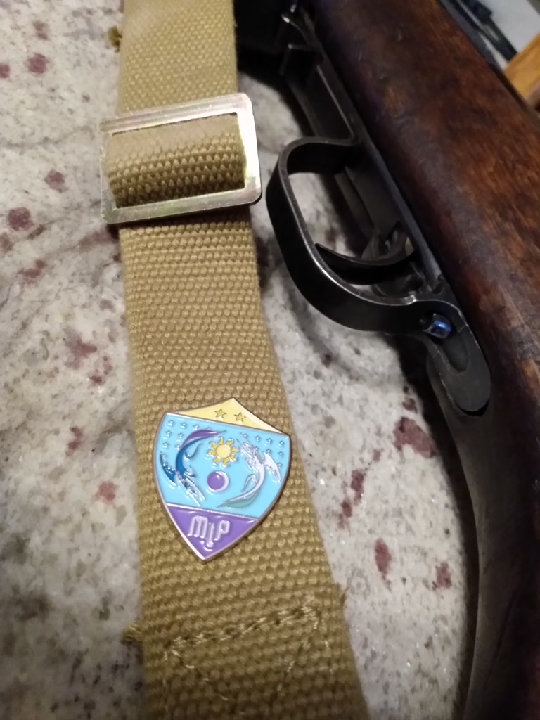 #2480779 - safe, /mlp/, gun, irl, photo, pin, rifle, sks, weapon ...