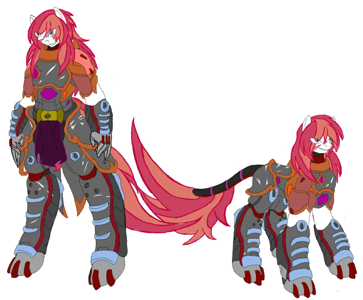 #2482151 - safe, artist:zeroraid, oc, oc only, oc:beast, oc:oath ...