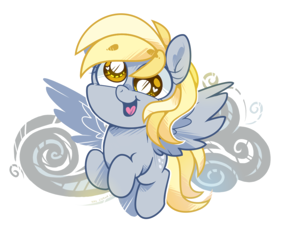 #2483035 - safe, artist:yokokinawa, derpy hooves, pegasus, pony, g4 ...
