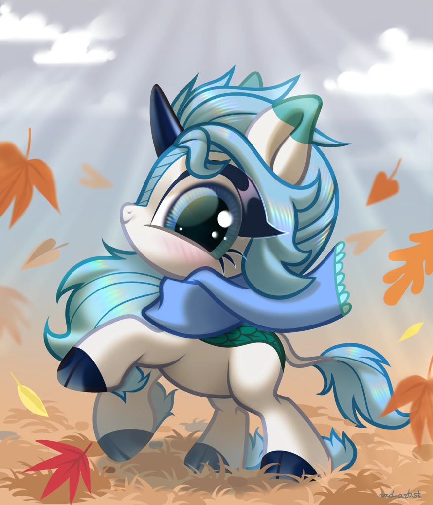 #2483054 - safe, artist:rrd-artist, oc, oc only, kirin, autumn ...