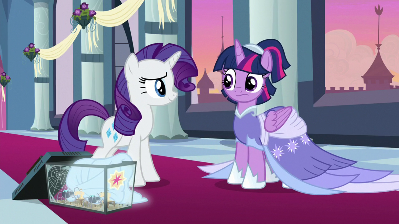 #2483694 - safe, screencap, rarity, twilight sparkle, alicorn, pony ...