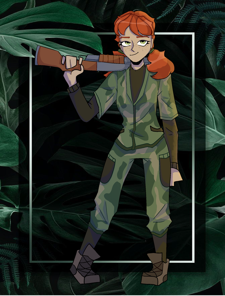 #2484063 - safe, artist:deko4ka, oc, oc only, oc:open season, human ...