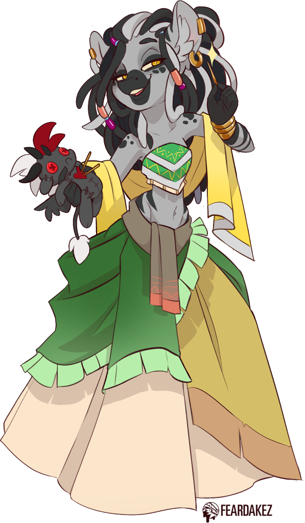 #2485225 - safe, artist:kez, oc, oc only, oc:silver needle, zebra ...