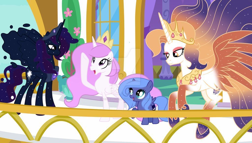 My Little Pony Queen Galaxia And King Cosmos