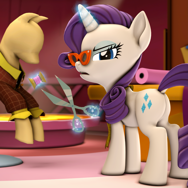 Rarity Annoyed