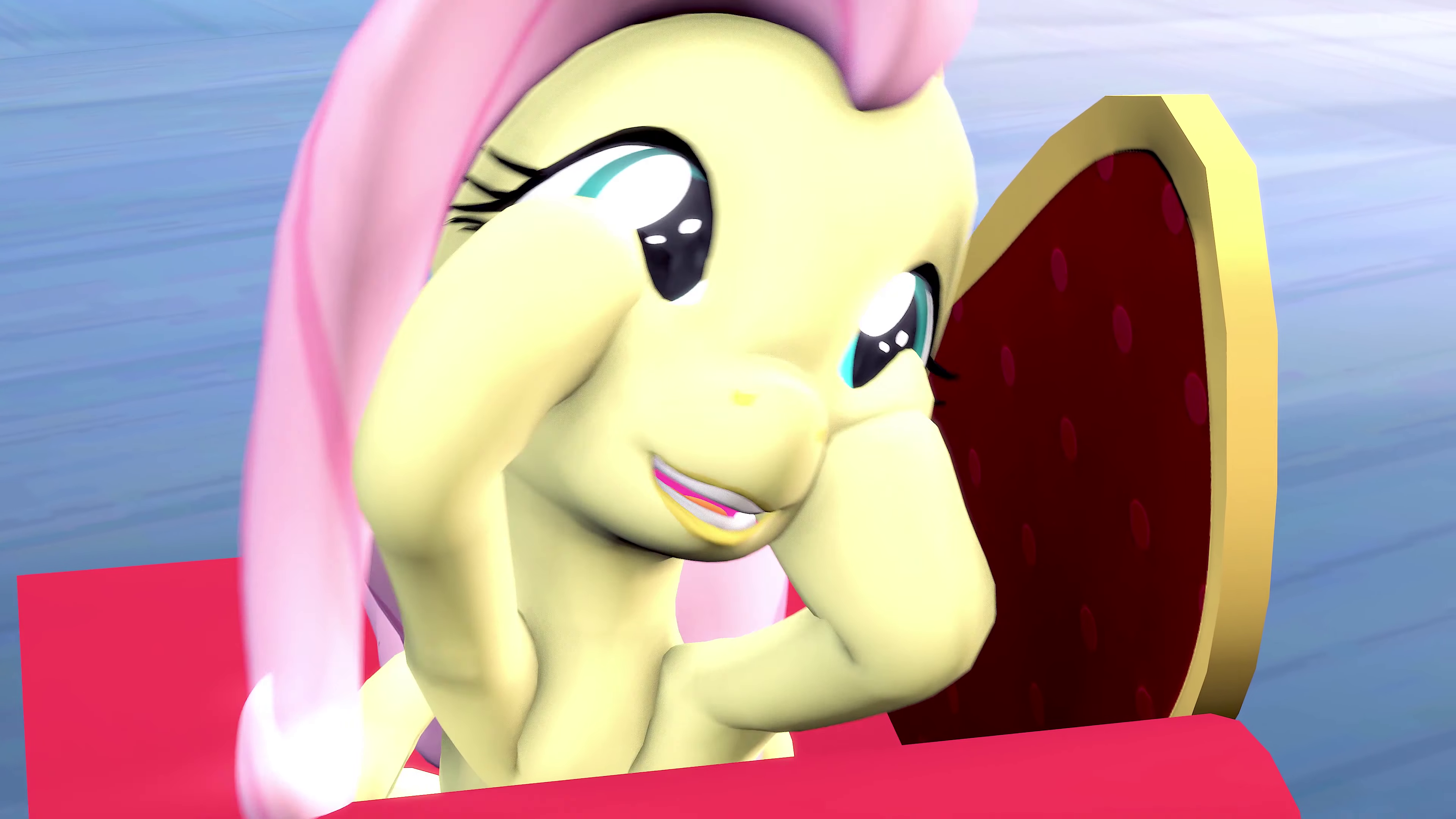 #2510625 - safe, artist:aclp films, discord, fluttershy, smolder, spike ...
