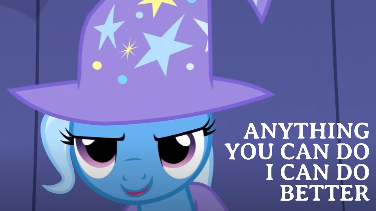 #2512596 - safe, edit, edited screencap, editor:quoterific, screencap, trixie, pony, boast ...