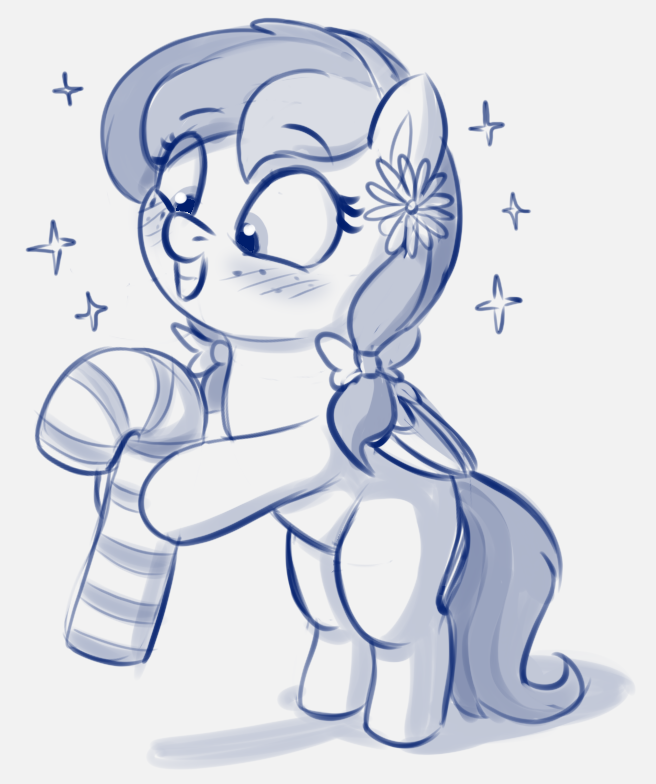 #2517886 - safe, artist:heretichesh, oc, oc only, pony, blushing, bow ...