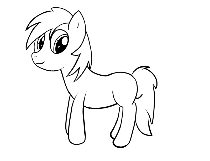 #2518266 - safe, artist:mlpfimguy, oc, oc only, pony, black and white ...