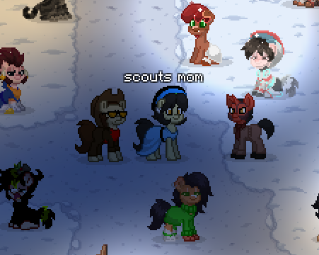 #2518640 - safe, earth pony, pony, unicorn, pony town, ponified, red ...