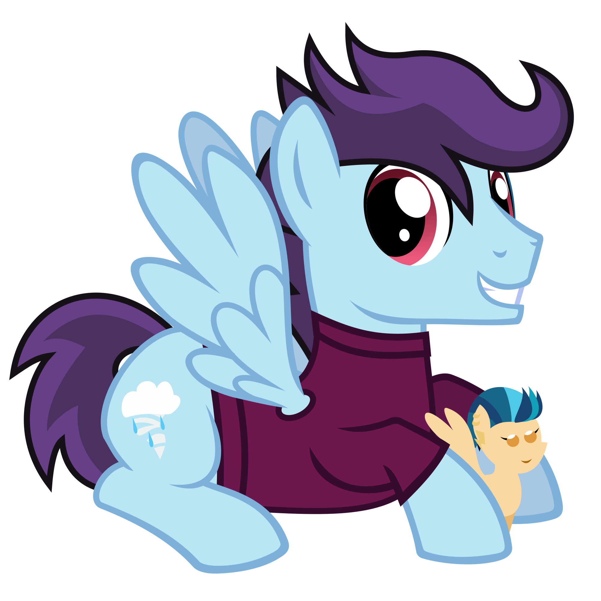 #2520351 - safe, artist:the smiling pony, indigo zap, oc, oc only, oc ...