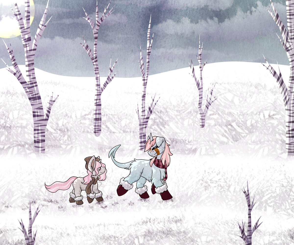 #2503050 - safe, artist:velnyx, oc, oc only, oc:snowy paws, oc:sweet ...