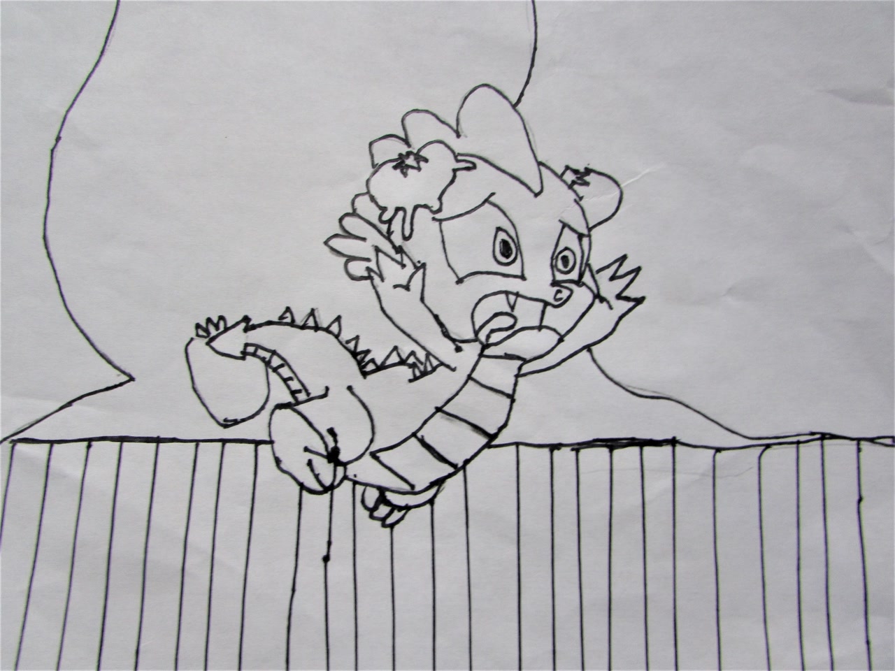 #2503938 - safe, alternate version, artist:spikeabuser, spike, dragon ...