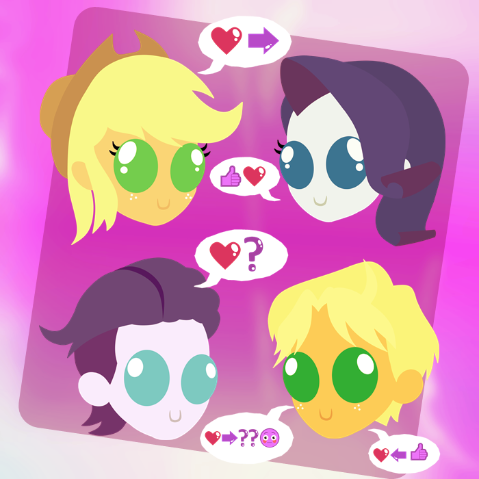 #2273026 - safe, artist:felux, applejack, dirk thistleweed, ragamuffin ...