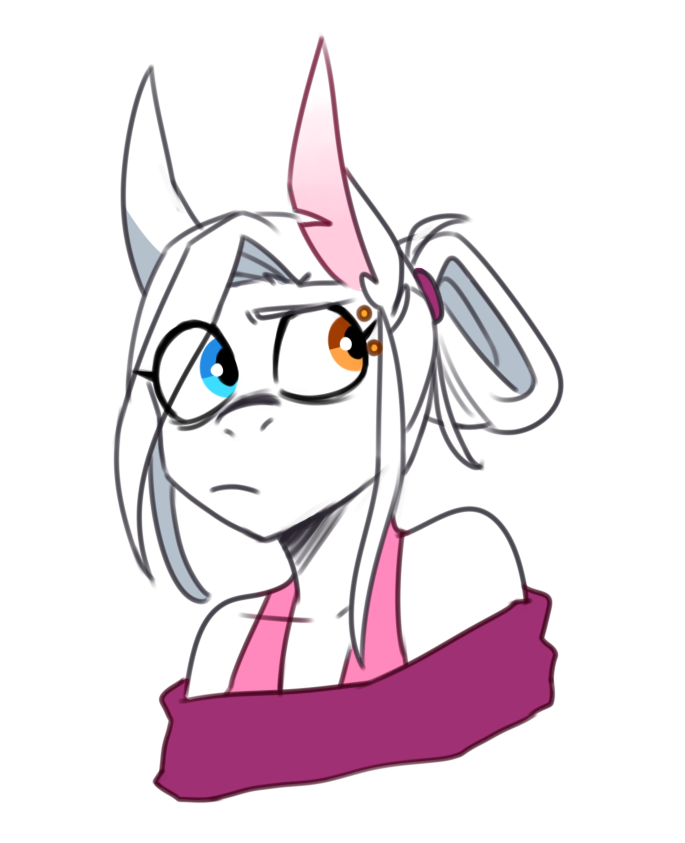 #2273179 - safe, artist:redxbacon, oc, oc only, oc:rubber bunny, anthro ...