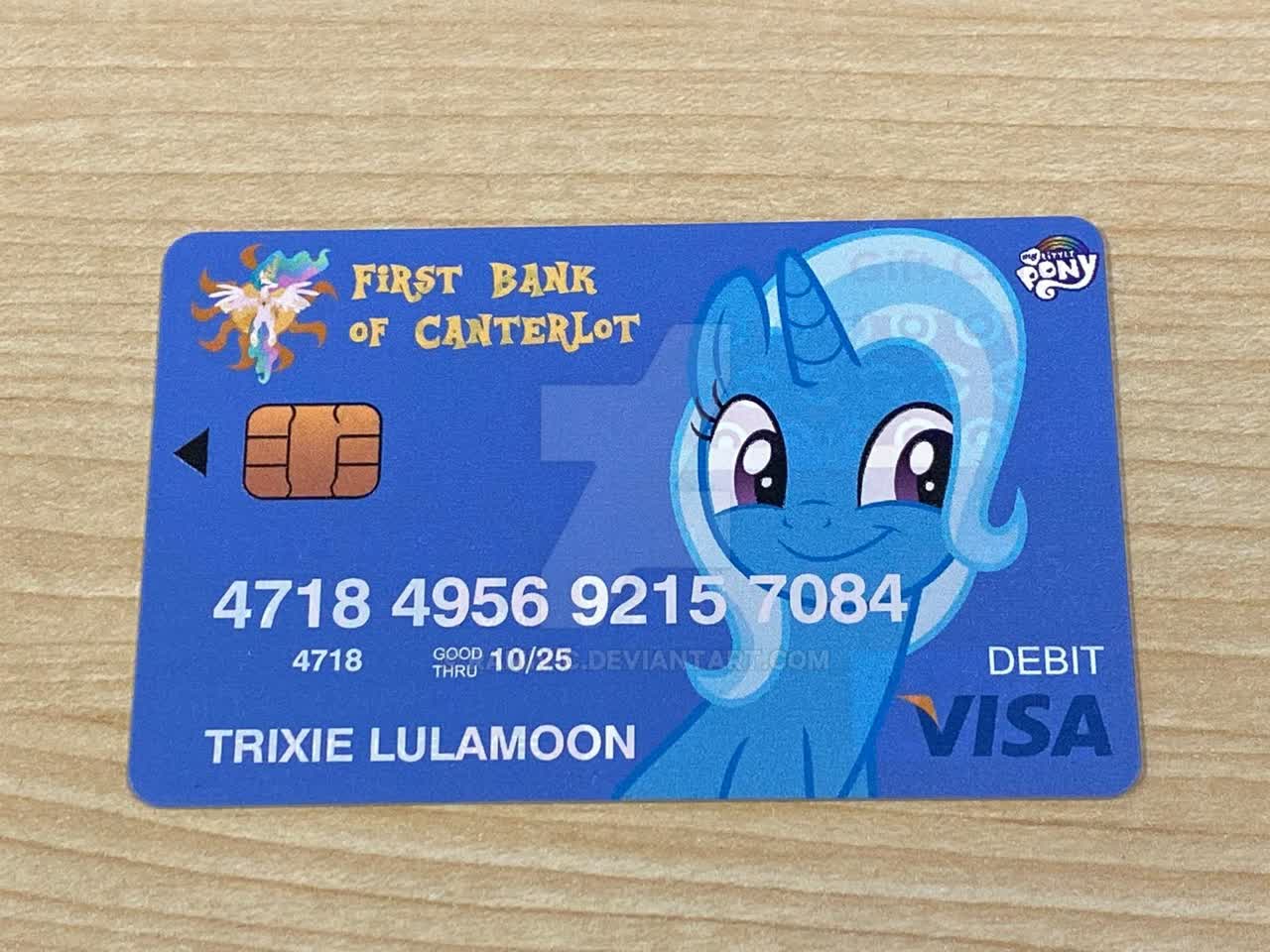 #2278177 - safe, artist:ramivic, trixie, pony, unicorn, g4, :t, card ...