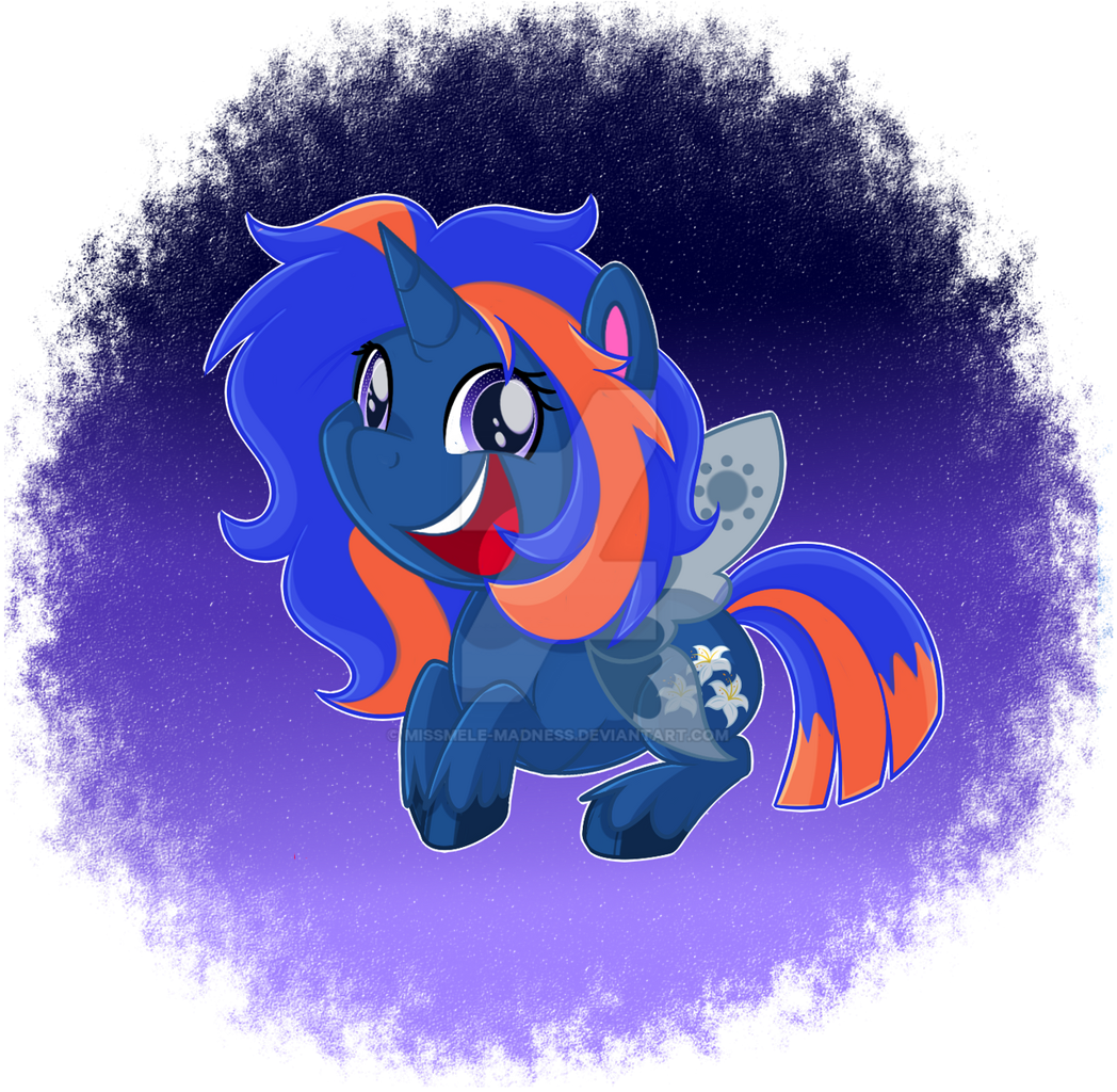 #2283537 - safe, artist:missbramblemele, oc, oc only, oc:lunarstarpony, pony, unicorn, g4.5, my ...