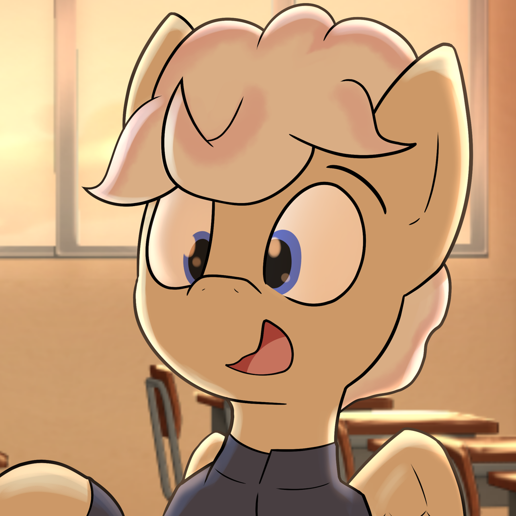 #2285371 - safe, artist:triplesevens, oc, oc only, oc:cornetto, pegasus, pony, clothes, happy ...