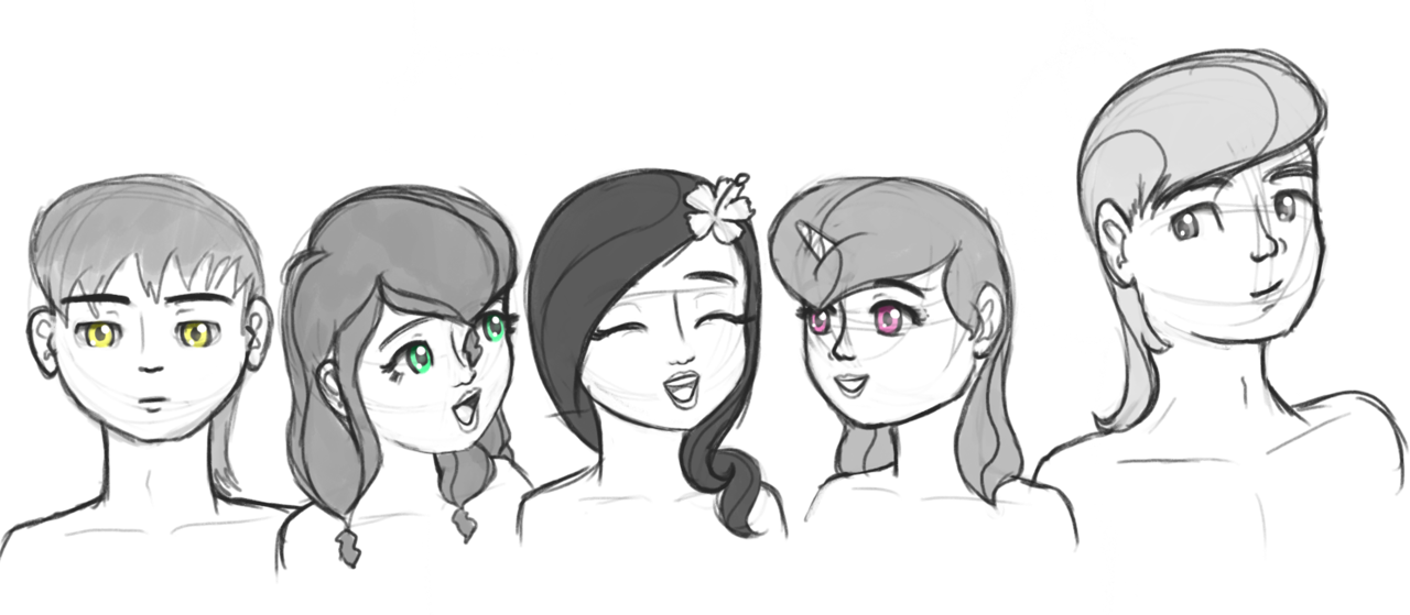 #2285388 - safe, artist:nimaru, oc, oc only, oc:crabapple, oc:luau, oc ...