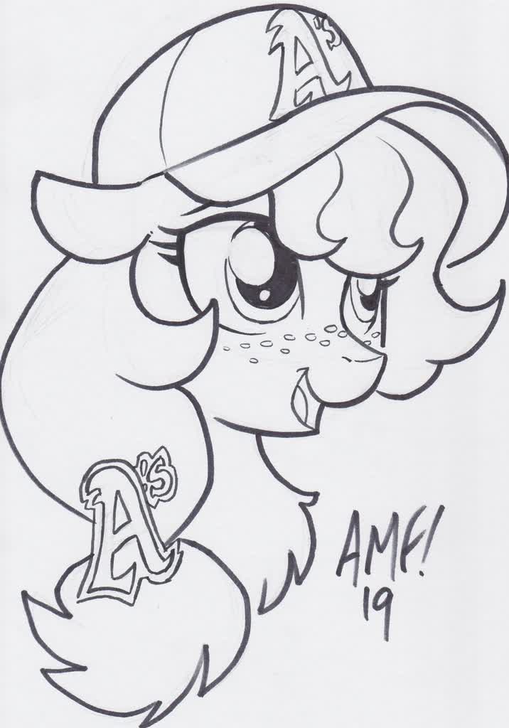 #2285815 - safe, artist:tonyfleecs, oc, oc:vanilla creame, baseball ...