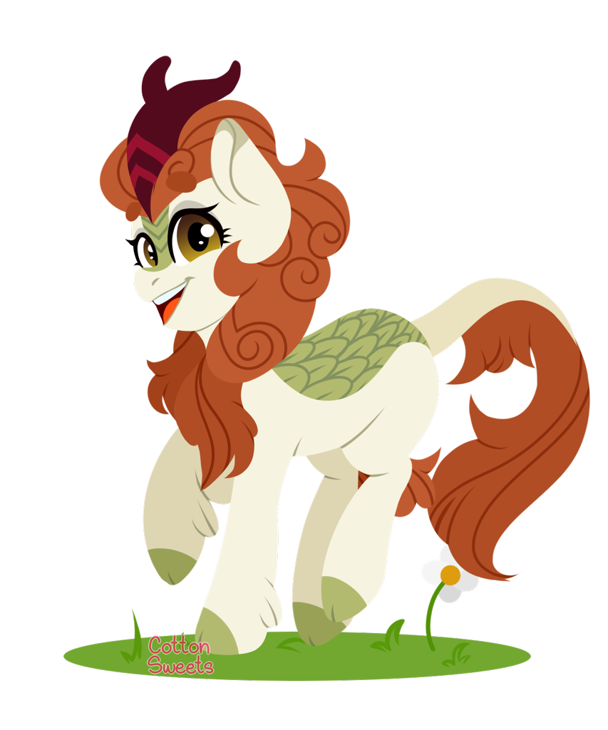 #2269217 - safe, artist:cottonsweets, autumn blaze, kirin, g4, awwtumn ...