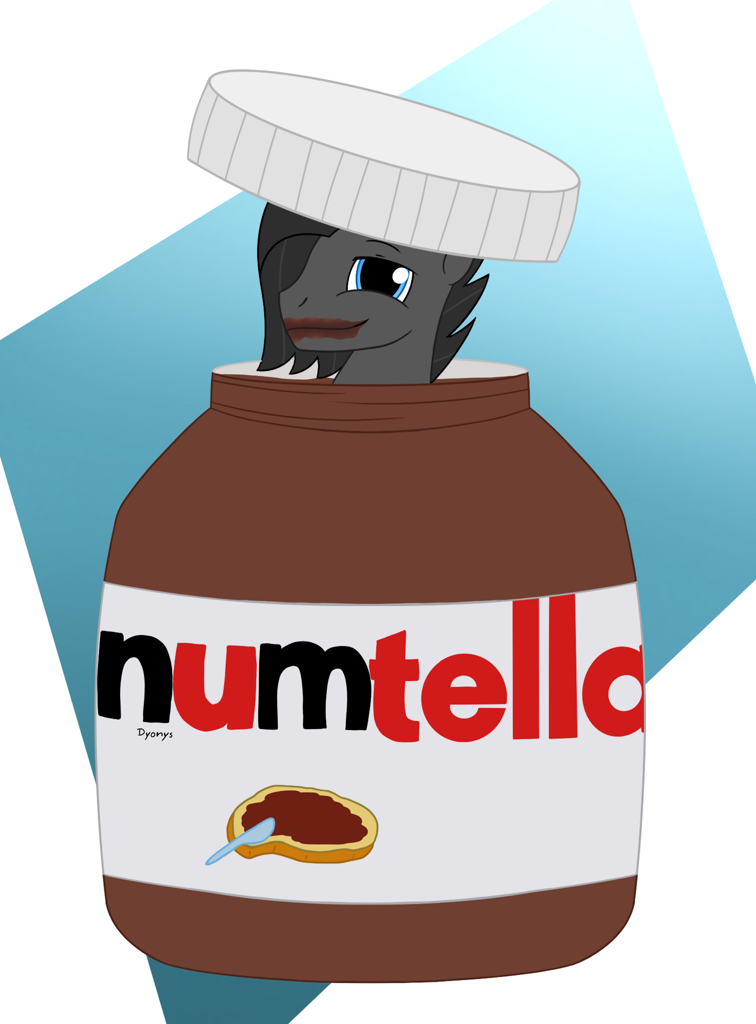 #2294407 - safe, artist:dyonys, oc, oc only, oc:tanner, pegasus, pony, food, jar, male, nutella ...