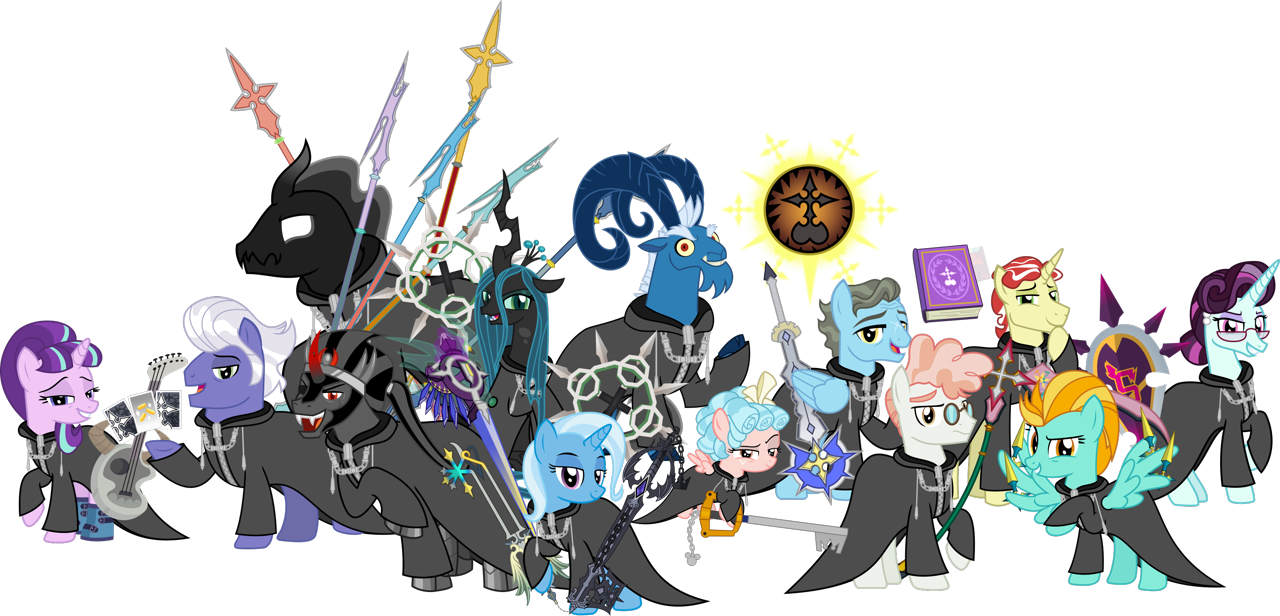 MLP Villains as Organization XIII - Crossovers - Fimfiction
